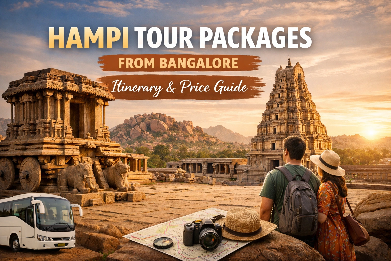 Hampi Tour Packages from Bangalore: Itinerary & Prices